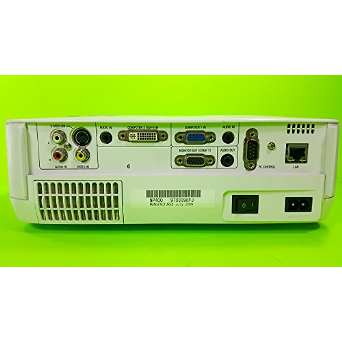 NEC NP400 2500 Lumens XGA LCD Projector