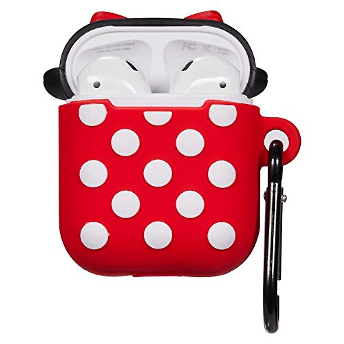 Besoar Dots for Airpod 1/2 Case, Cartoon Cute Fashion Cool Silicone Design Character Cover for Airpods, Unique Stylish Kawaii Funny Fun Protective Shell Girls Women Girly Cases Air Pods 2&1