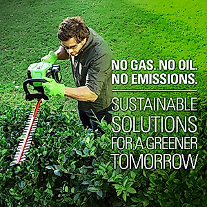 Greenworks Pro 80V 24" Brushless Cordless Hedge Trimmer, Tool Only