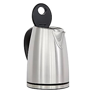 Chef’sChoice Cordless Electric Kettle with Boil Dry Protection, 1.7-Liter, Silver (Renewed Premium)