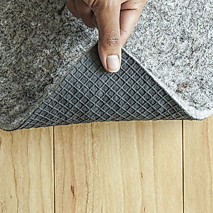 RUGPADUSA - Superior-Lock - 8'x10' - 1/4" Thick - Felt + Rubber - Premium Non-Slip Rug Pad - Perfect for Hardwood Floors, Available in 2 Thicknesses, Many Custom Sizes