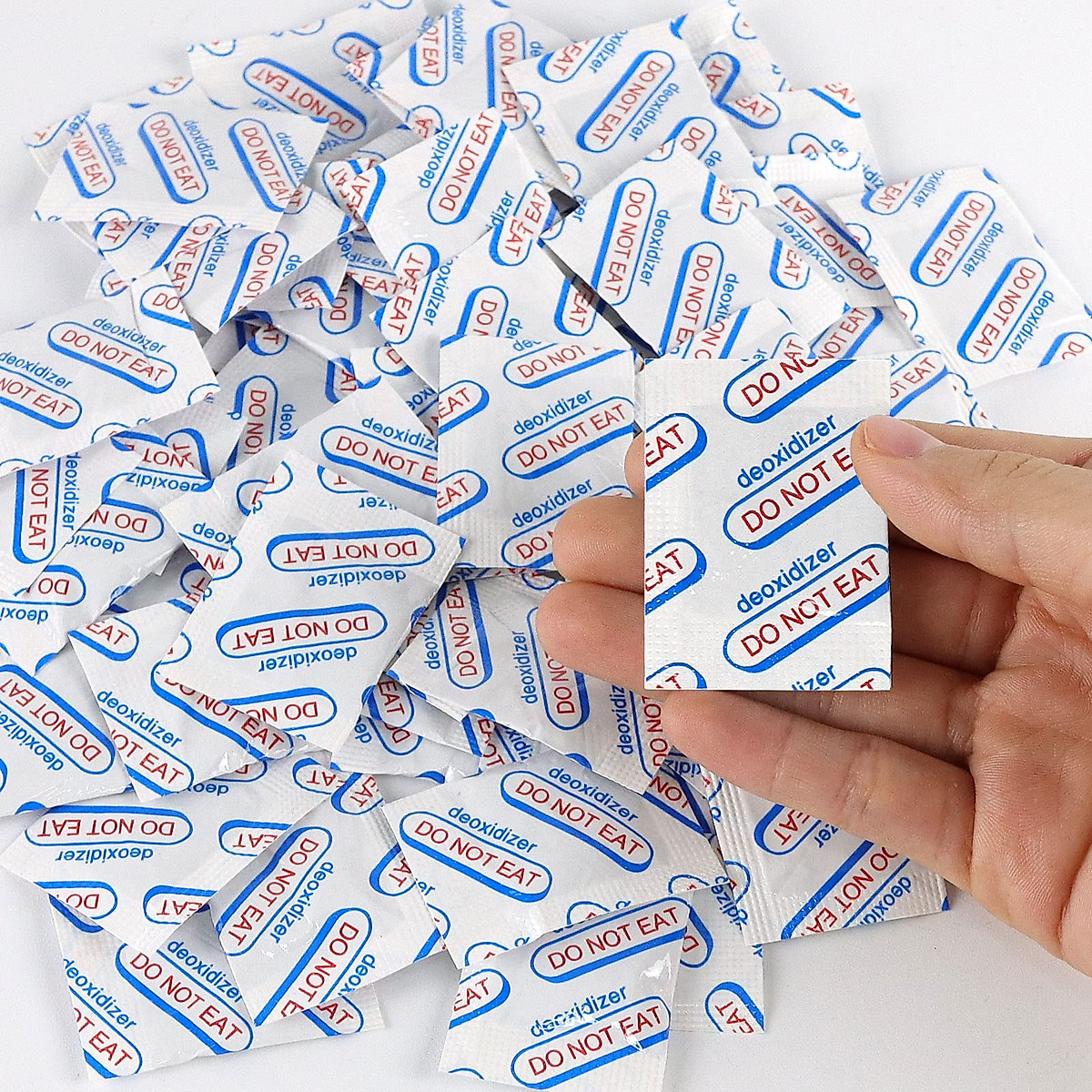 300cc(90 PCS) Oxygen Absorbers for Food Storage,Food Grade O2 Absorber for Mylar Bags, Canning, Preserved Foods, Flour, Work in Long Term Preservation of Food