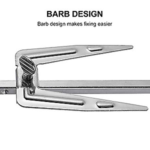 DOITOOL Grill Roaster Rotisserie Stainles Steel Air Fryer Fork, Air Fryer Accessories Replacement Parts, Roast Chicken Fork Fish Meat Grilling Fork for BBQ Home Kitchen Outdoor Rotisserie