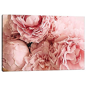 iCanvas CVA153 Blush Peonies Canvas Print by Chelsea Victoria, 12" x 18" x 0.75" Depth Gallery Wrapped
