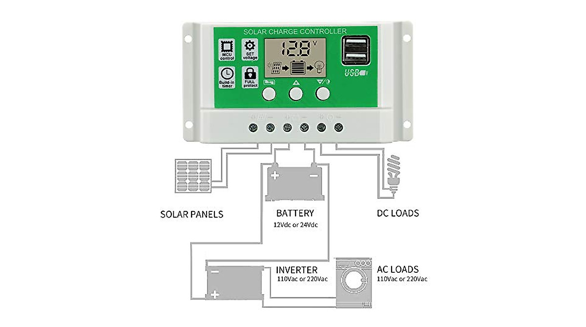 30A Solar Charge Controller - Efficient Energy Management
