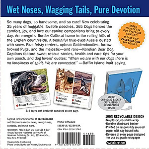 365 Dogs Page-A-Day Calendar 2023: The World's Favorite Dog Calendar