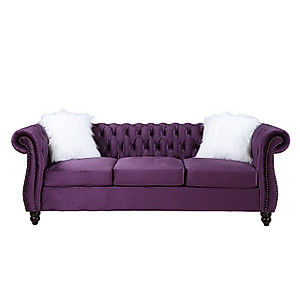 Acme Furniture Upholstered Sofas, Purple