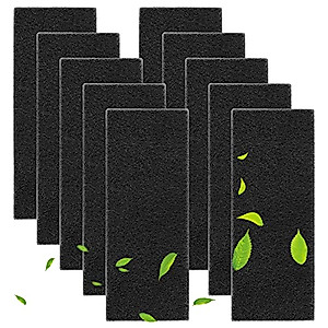 MyfatBOSS 10-Pack Carbon Filters Compatible with Litter-Robot 3, Activated Carbon Litter Box Filter Compatible with Litter-Robot 3 Self Cleaning Cat Litter Box Filters, Accessories Replacement