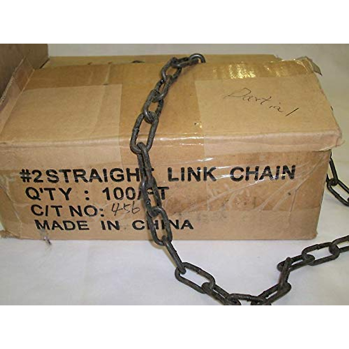 Montree Shop 100 feet of #2 Straight Link Chain, Traps, Trapping