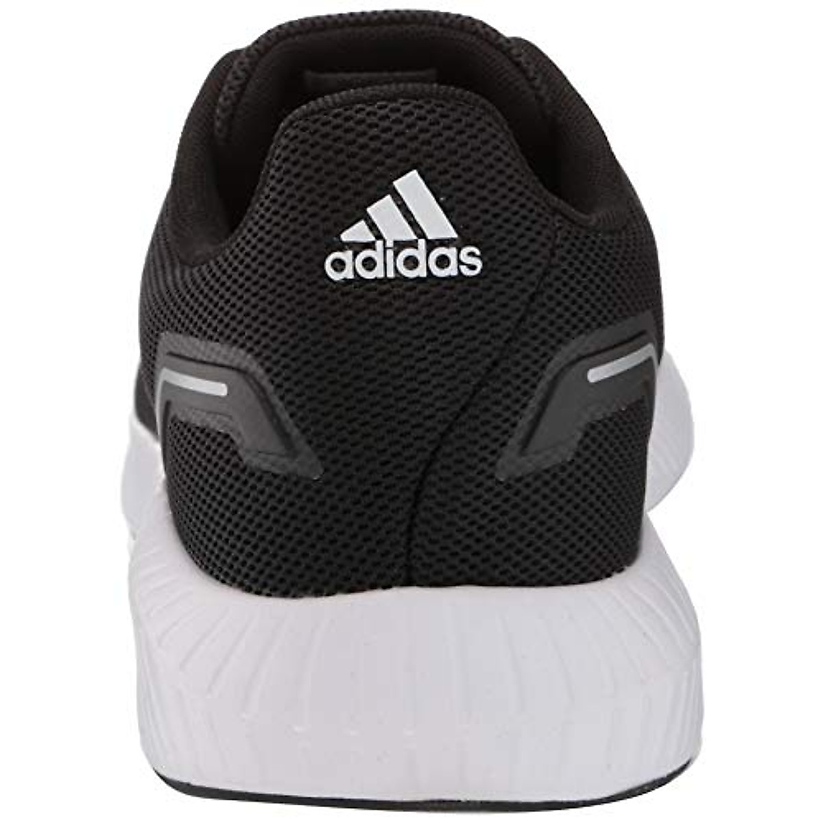 adidas Men's Runfalcon 2.0 Running Shoe, Black/White/Grey, 8.5