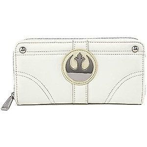 Loungefly Star Wars Princess Leia Hoth Cosplay Zip Around Wallet, Ivory, One Size