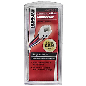 Hopkins 47635 Plug-In Simple Brake Control Connector