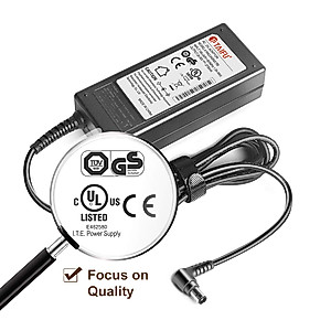 TAIFU 24V AC Adapter for Samsung HW-J355 2.1 Channel Wired Audio Soundbar HW-H450 HW-J370 HW-J450 HW-J550 HW-J551 HW-JM37 HW-JM47 HW-J8500 HW-H550 HW-H55 HW-H570 A6024_DSM A6324_DSM Power Supply Cord