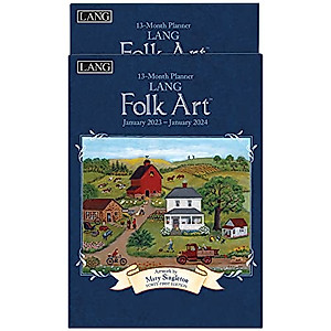 LANG LANG FOLK ART™ 2023 MONTHLY PLANNER (23991012099)