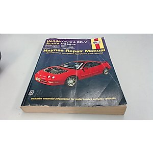 Honda Civic 1996-2000, Honda CR-V 1997-2000 & Acura Integra 1994-2000 (Haynes Automotive Repair Manual)