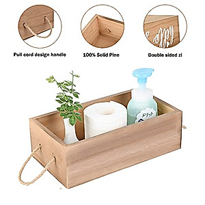 Bathroom Decor Box-2 Sides Printed Toilet Paper Holder,2 Pack， Exquisite Craft Bathroom Storage Organizer,Interesting Bathroom Decoration Cute Bathroom Decoration