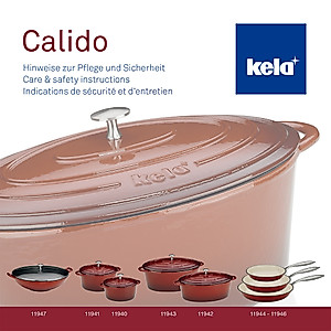 Kela Calido 11943 Kera Cocotte Oval, 14.2 inches (36 cm)