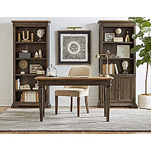 Martin Furniture Executive Bookcase with Doors, Fully Assembled, Brown (IMSA3678D)