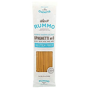 Rummo Italian Pasta Gf Spaghetti No.3 - Always Al Dente, Certified Gluten-Free, Made In Italy (12oz Package), 12 Ounce