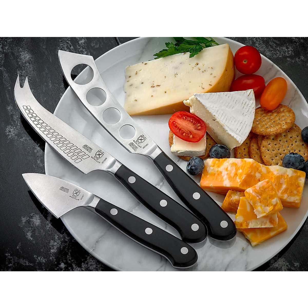 Mercer Culinary Renaissance Cheese Knife Set