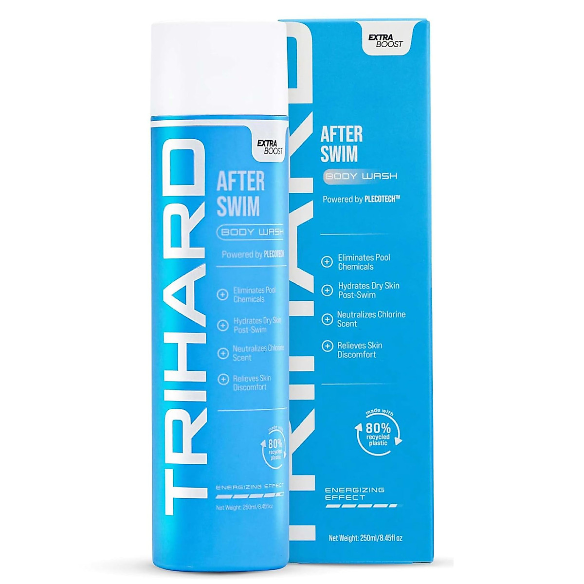 TRIHARD Elite Rejuvenation Body Wash | Advanced Chlorine & Saltwater Removal | Post-Swim Hydrating Formula