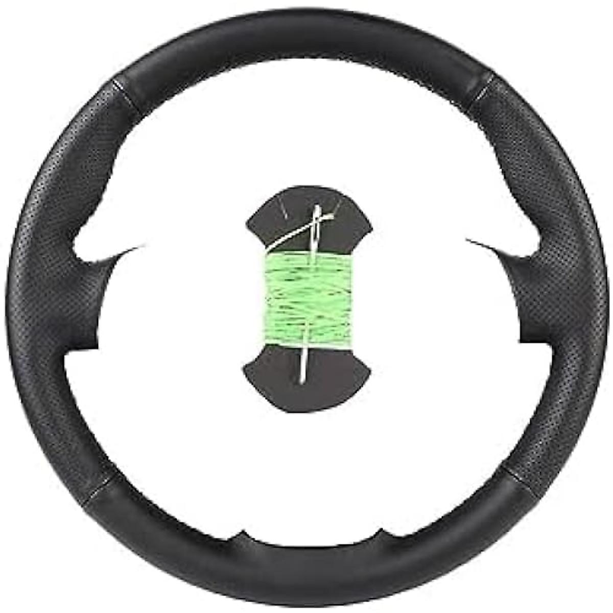 Car Steering Cover for V-olvo S80 2004 2005 XC70 2004-2010 S60 2004-2010 XC90 2004-2006 Car Steering Wheel Sleeve,Green