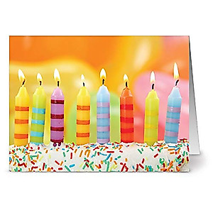 Note Card Cafe Happy Birthday Card Assortment with Yellow Envelopes | 72 Pack | 6 It's Your Birthday Designs | Blank Inside, Glossy Finish | Bulk Set for Greeting Cards, Occasions, Birthdays