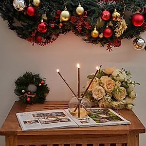 Candle That Never Melts Ever Lasting Candle Refillable Candle Luxury Scent Home Decor Wedding Housewarming Home Decor Aromatherapy Gifts Holiday and Event (Coconut&Lime)