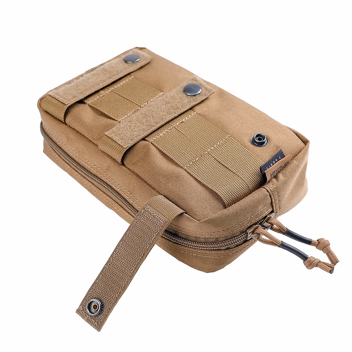 EXCELLENT ELITE SPANKER Tactical Molle Admin Pouch for Tactical Vest Chest Waist Pack Utility Tool Pouch Tactical EDC Bag(Coyote Brown)