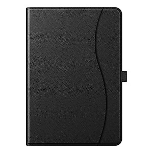 Fintie Case for All-New Amazon Fire HD 10 and 10 Plus Tablet (13th/11th Generation, 2023/2021 Release) 10.1" - [Multi-Angle] Stand Cover with Pocket Auto Wake/Sleep, Black