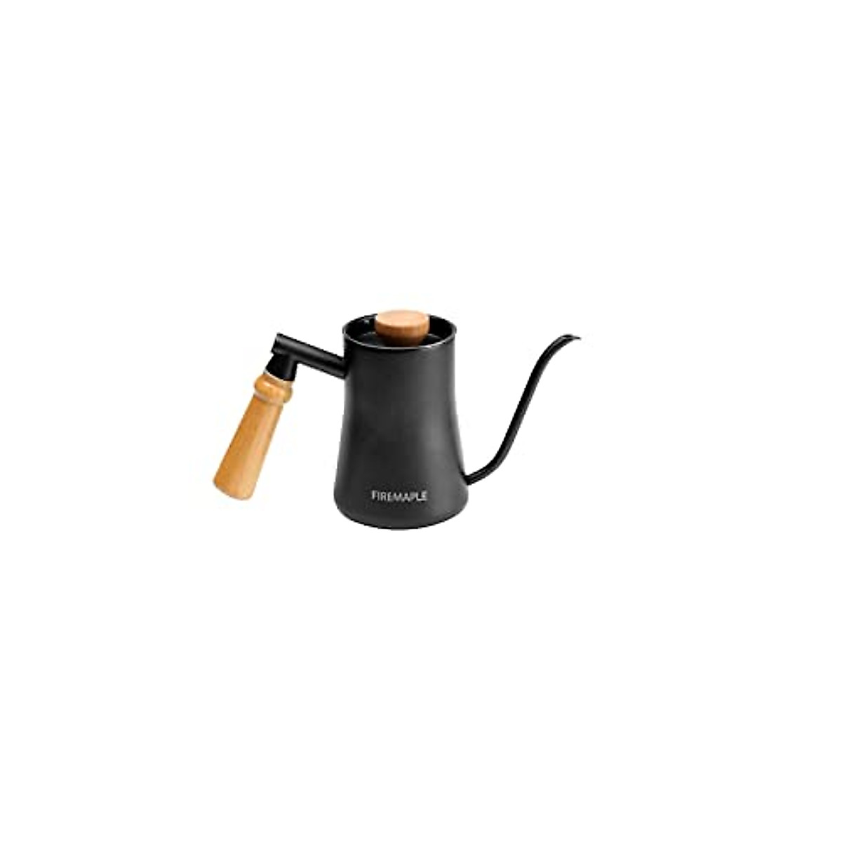 Fire-Maple Orca Pour Over coffee Kettle 12oz- Stainless Steel hand brewing coffee kettle with Beechwood Handle, Coffee Kettle Tea Pot Coffee Pot for home,office, camping, hiking