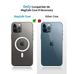 SUPERONE Stand for MagSafe Charger, Foldable Magsafe Charger Stand Aluminum Charging Dock Holder Cradle for iPhone 14 13 12 Pro/Max/Mini/Plus, [MagSafe Charger Not Included]