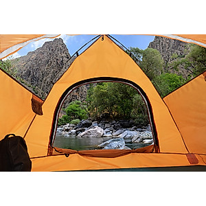 Camping Tent for 2 Person, 4 Person, 6 Person - Waterproof Two Person Tents for Camping, Small Easy Up Tent for Family, Outdoor, Kids, Scouts in All Weather and All Season by Clostnature