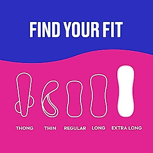 Carefree Panty Liners, Extra Long Liners, Unwrapped, Unscented, 100ct (Packaging May Vary)