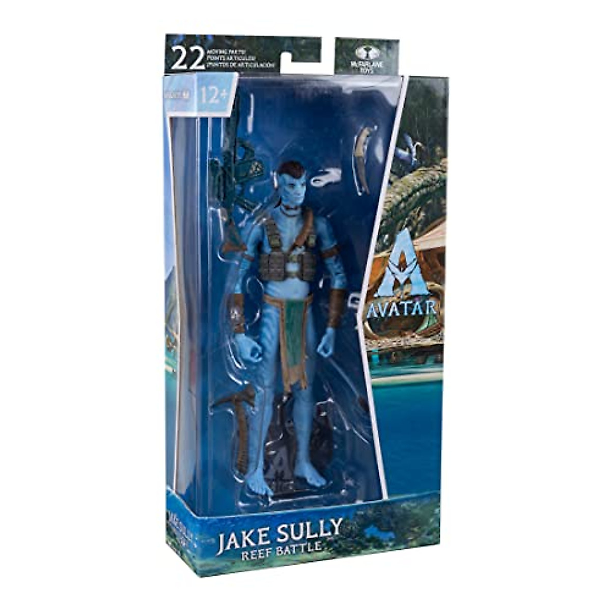 McFarlane Toys Avatar: The Way of Water - Jake Sully (Reef Battle)