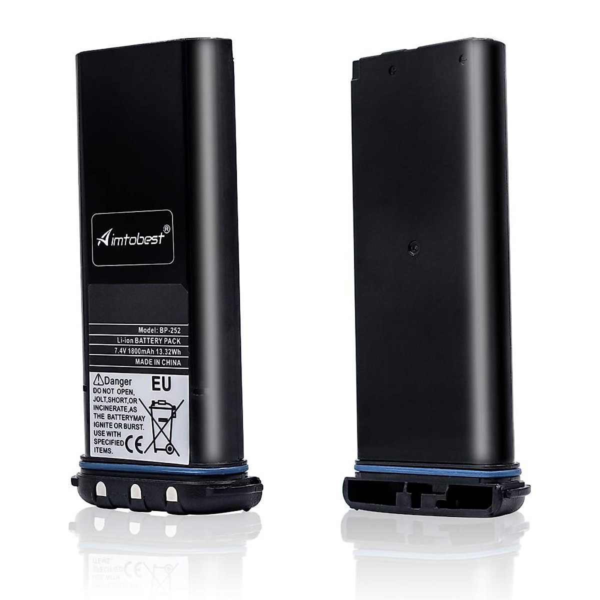 Aimtobest BP252 BP-252 1800mAh Li-ion Battery Compatible for ICOM IC-M34 IC-M36 M34 M36 Portable Radios