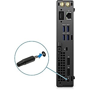 Dell OptiPlex 5000 5090 Desktop Computer - Intel Core i5 10th Gen i5-10500T Hexa-core (6 Core) 2.30 GHz - 16 GB RAM DDR4 SDRAM - 256 GB M.2 PCI Express NVMe SSD - Micro PC - Black