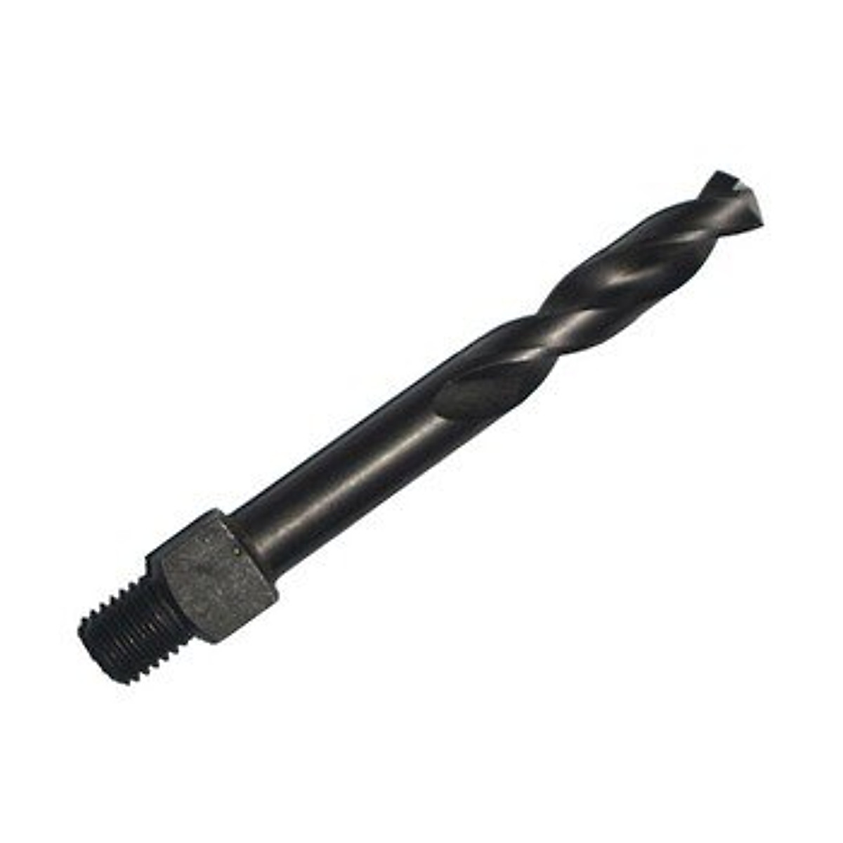 6 Pcs, #21 Cobalt Black Oxide Long Threaded Shank Drill Bit, Tsd21L, Number Of Flutes: 2; Cutting Direction: Right Hand, Overall Length: 2-1/8" Shank Size: 1/4"-28