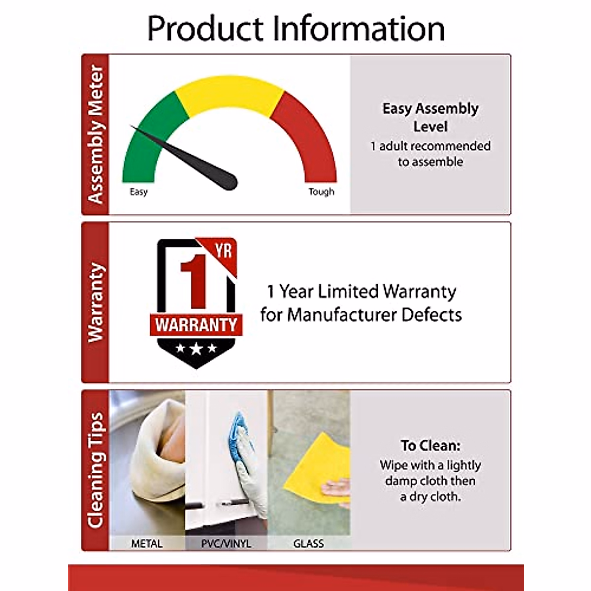 Novogratz Athena Computer Desk with Storage, White Marble