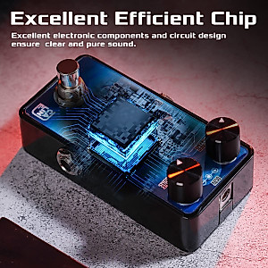 Caline Mini Guitar Distortion Pedal G001 with G013 Guitar Boost Effect Pedal