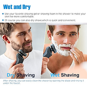 Replacement Heads Compatible with Philips Norelco 5000 Series, SH50 Replacement Blades for Philips Norelco SH50 Shavers, HQ8 Head for Norelco 5000 Shaver