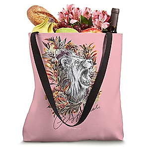 Harry Potter Gryffindor Floral Lion Mascot Tote Bag