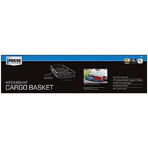 Pro Series 63155 Rambler Hitch Cargo Carrier for 1-1/4” Receivers, Black