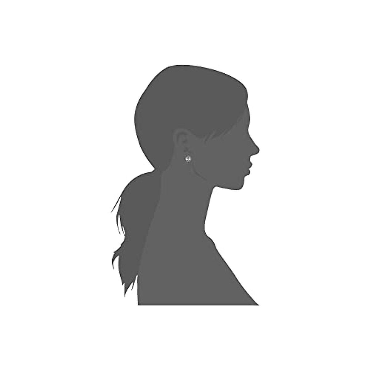 Kate Spade New York That Sparkle Pave Round Large Studs Earrings Clear/Silver One Size