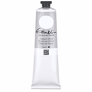 Gamblin Artist Oil Color - Titanium White - 150 ml Tube