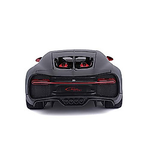Maisto Bugatti Chiron Sport 1/18 Diecast Model Car - Black/Red (18-11044-00000022)