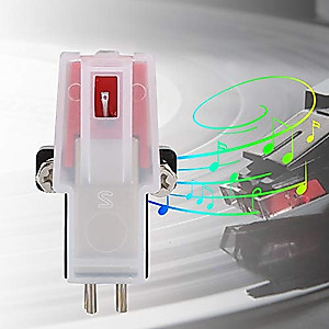 Phonograph Stylus Needle, Electromagnetic Dual Moving Magnet Stereo Vinyl Record Player Stylus Needle, Stylus Needle for Vinyl Record Player