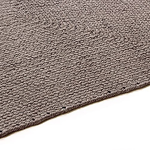 Super Area Rugs Lichfield Handmade Solid Reversible Indoor / Outdoor Braided Rug Charcoal Gray 2' x 3' Rectangle
