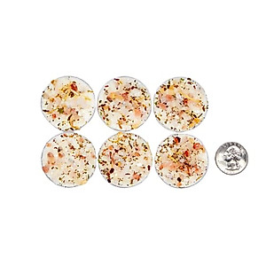 Good Vibes Only Candle by New Moon Beginnings - Negative Energy Cleansing - Soy Aromatherapy Candle - Handmade with Crystals & Herbs (6 Pack tealights)