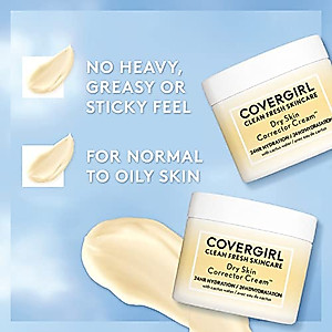 COVERGIRL Clean Fresh Skincare Dry Skin Corrector Cream 2.0 Oz